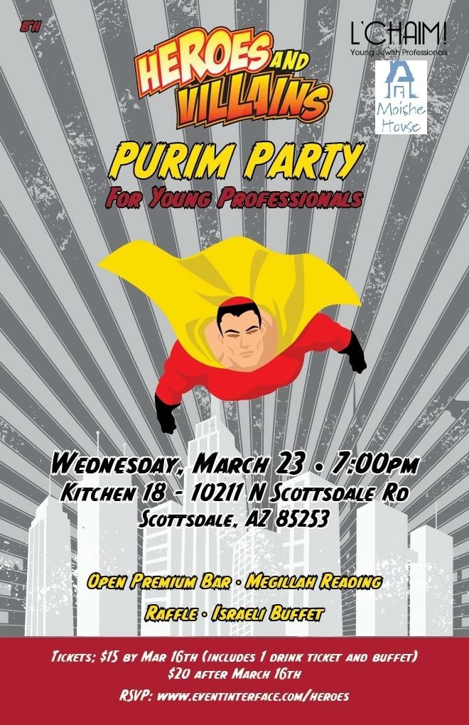 Excitement is in the Air, Purim is Almost Here!!